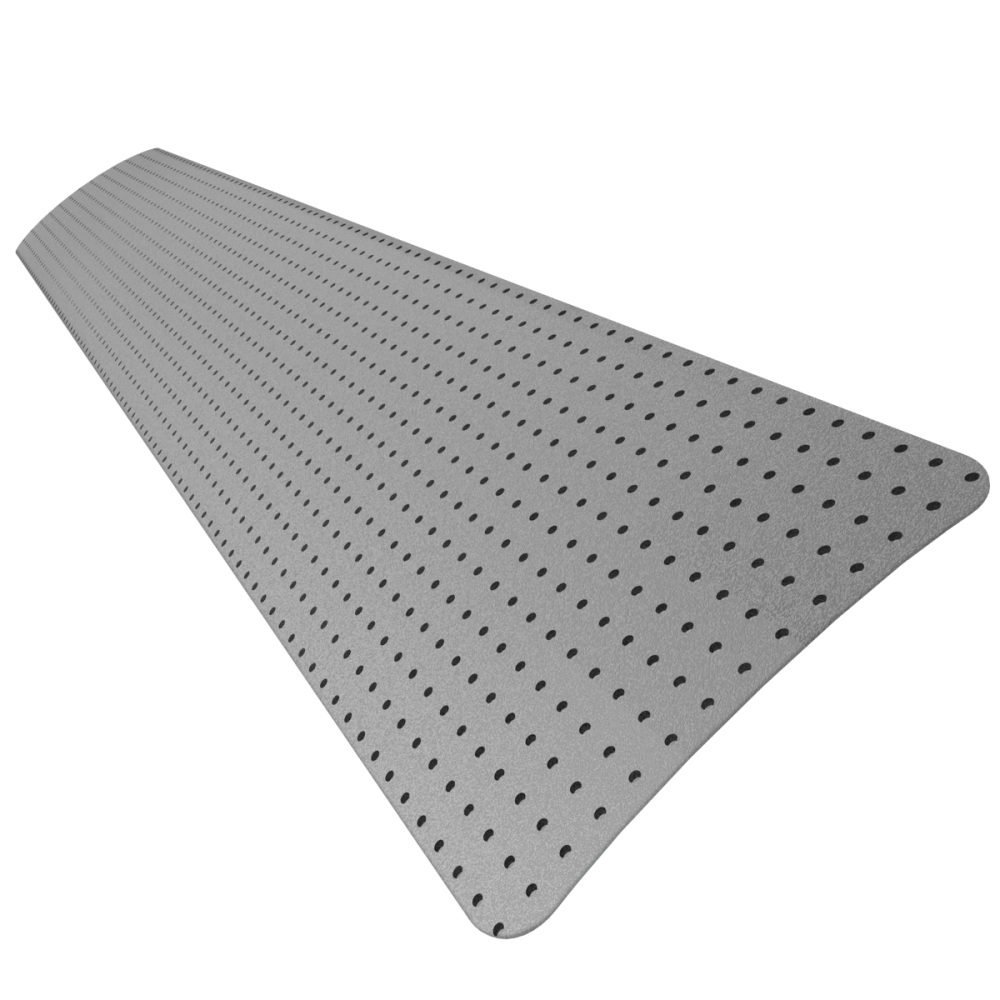 Silver Perforated Stick Fit Blind | Swift Direct Blinds