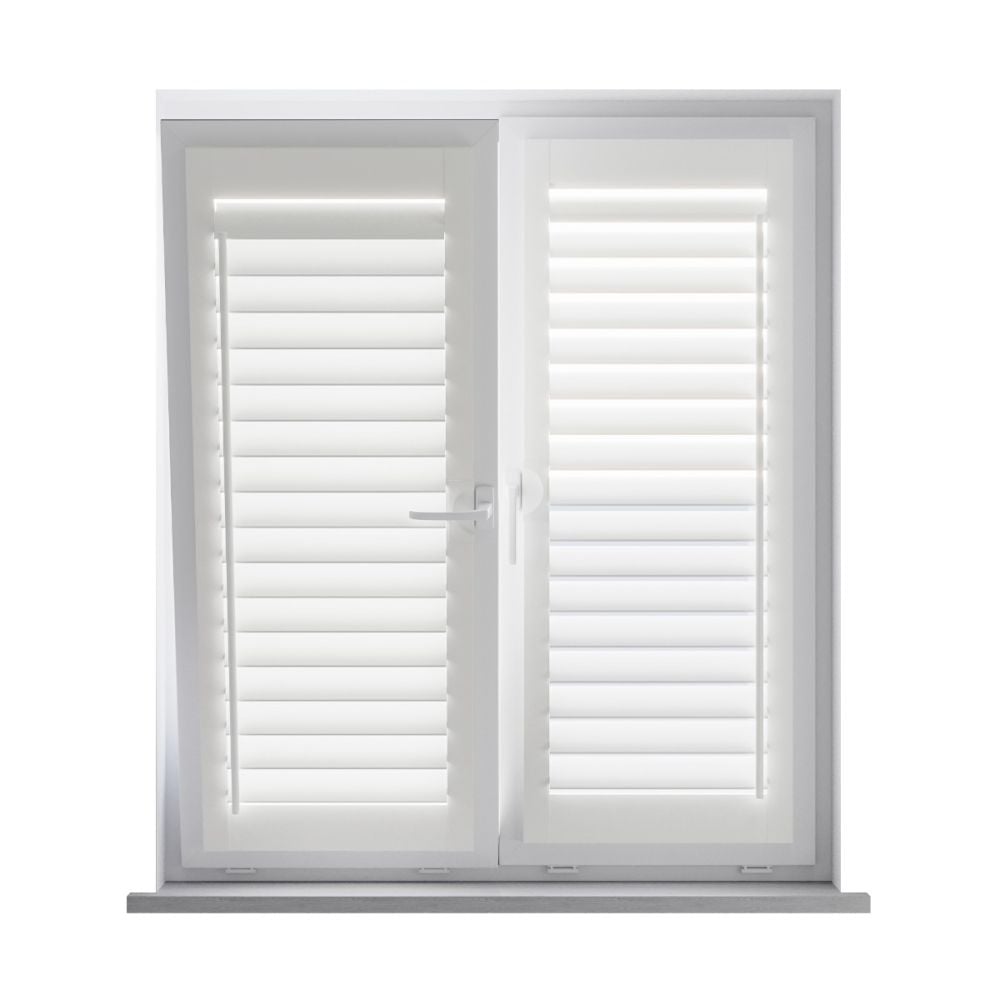 Cotton White Perfect Fit Shutter | Swift Direct Blinds