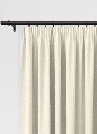 Spotty Pebble Pencil Pleat Curtains | Swift Direct Blinds