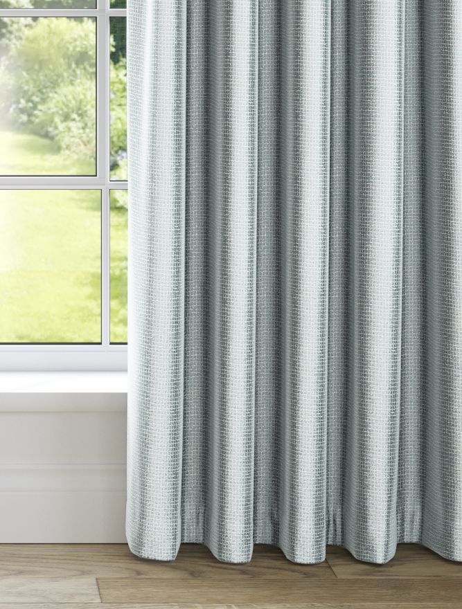 Blue Curtains, Made to Measure | Swift Direct Blinds
