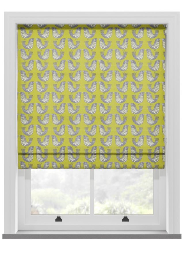 Green Roman Blinds, Made to Measure | Swift Direct Blinds