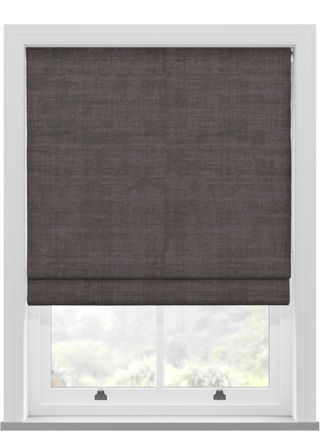 Grey Roman Blinds, Made to Measure | Swift Direct Blinds