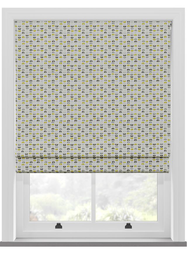 Geometric Roman Blinds, Made to Measure | Swift Direct Blinds