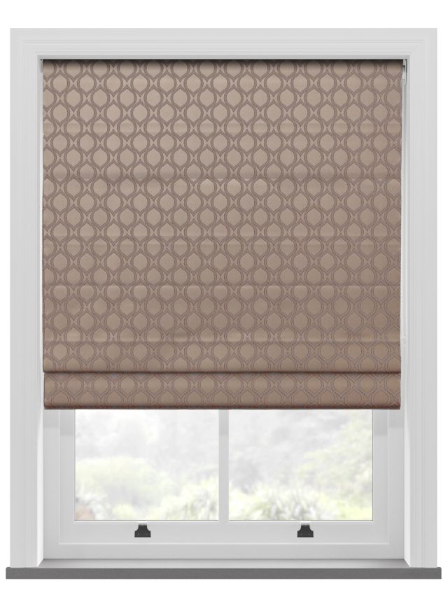 Geometric Roman Blinds, Made to Measure | Swift Direct Blinds