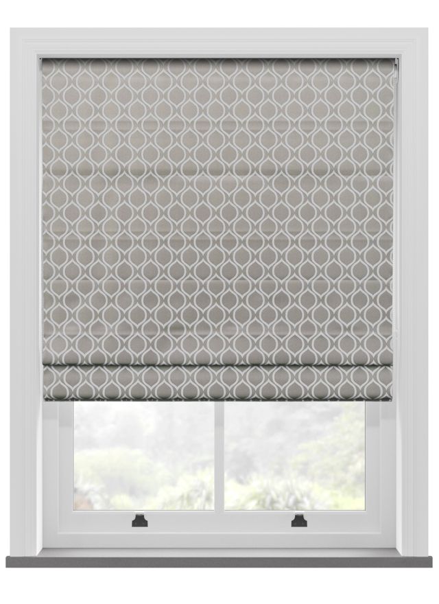 Grey Roman Blinds, Made to Measure | Swift Direct Blinds